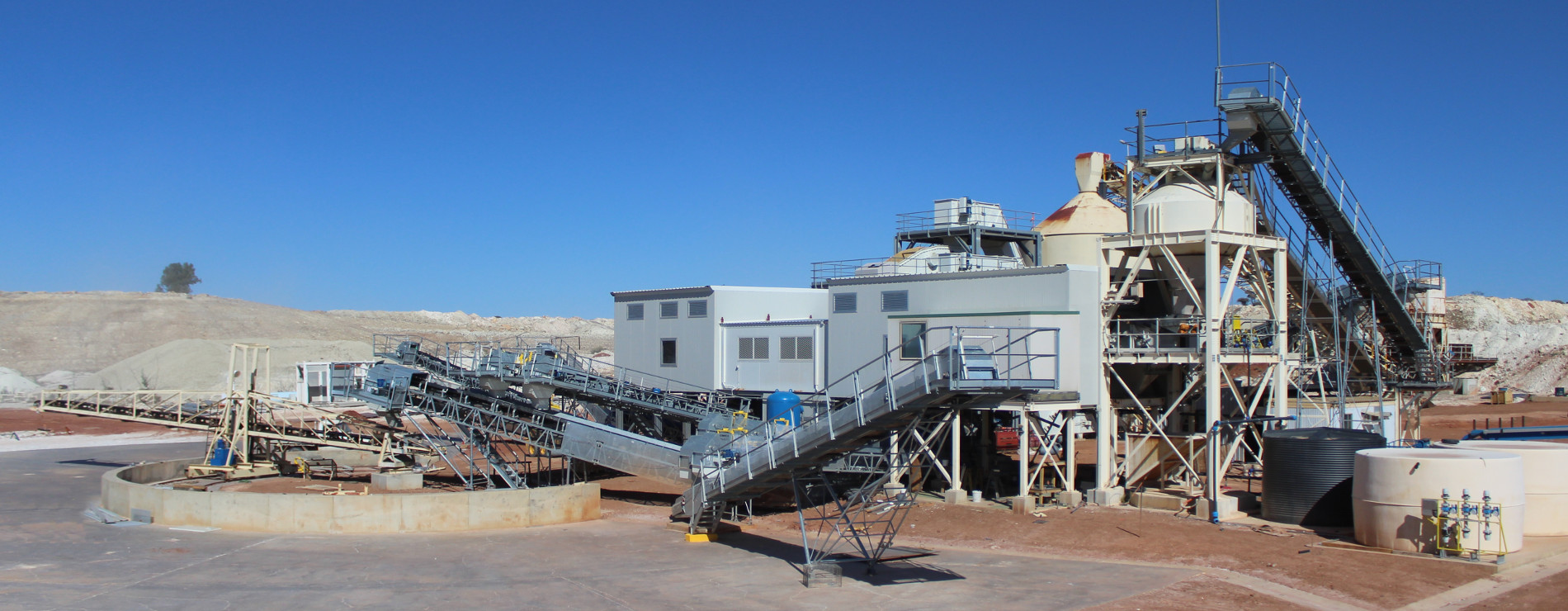 Australia - Talc sieving plant